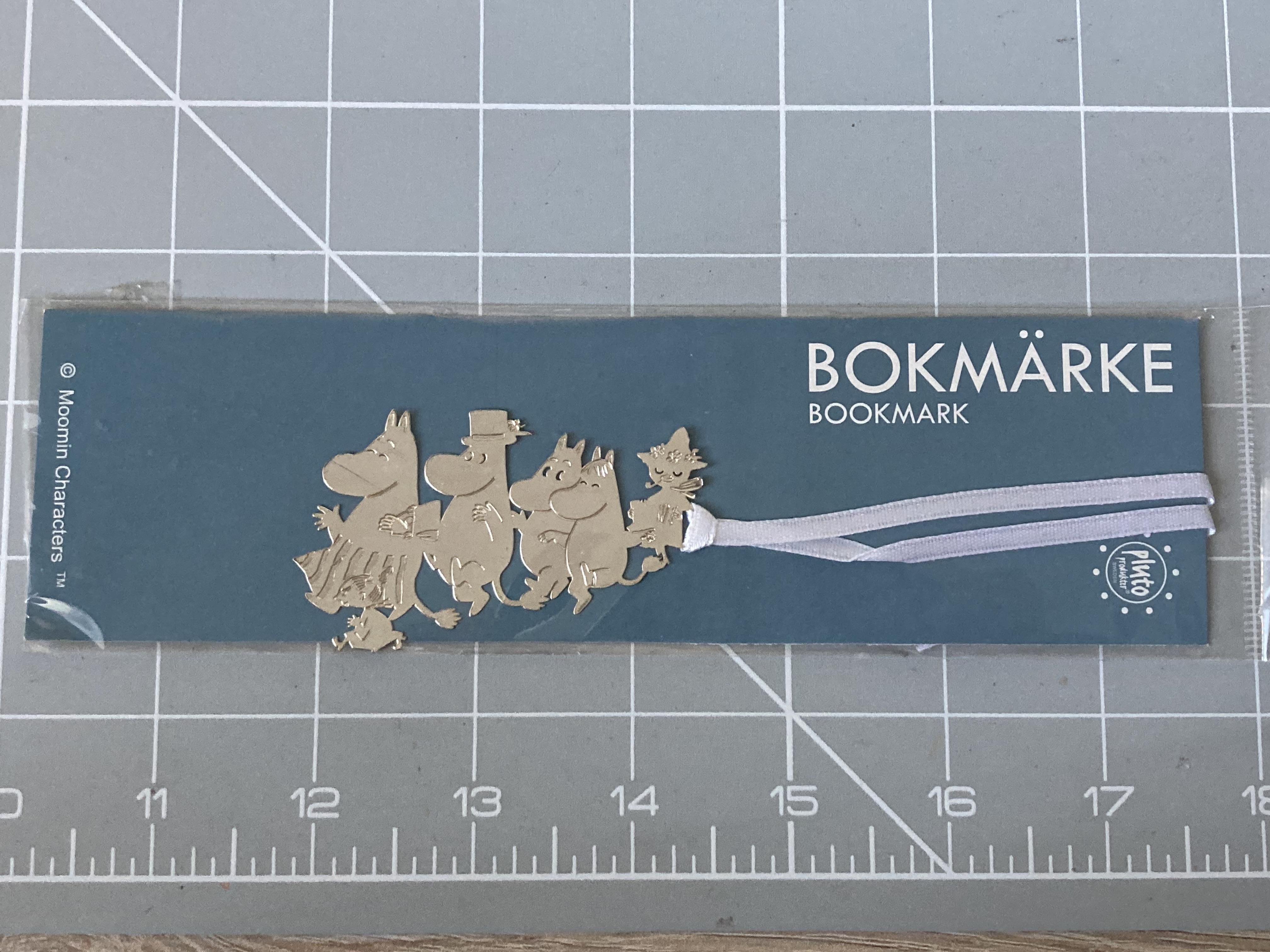 Moomin Silver Bookmark