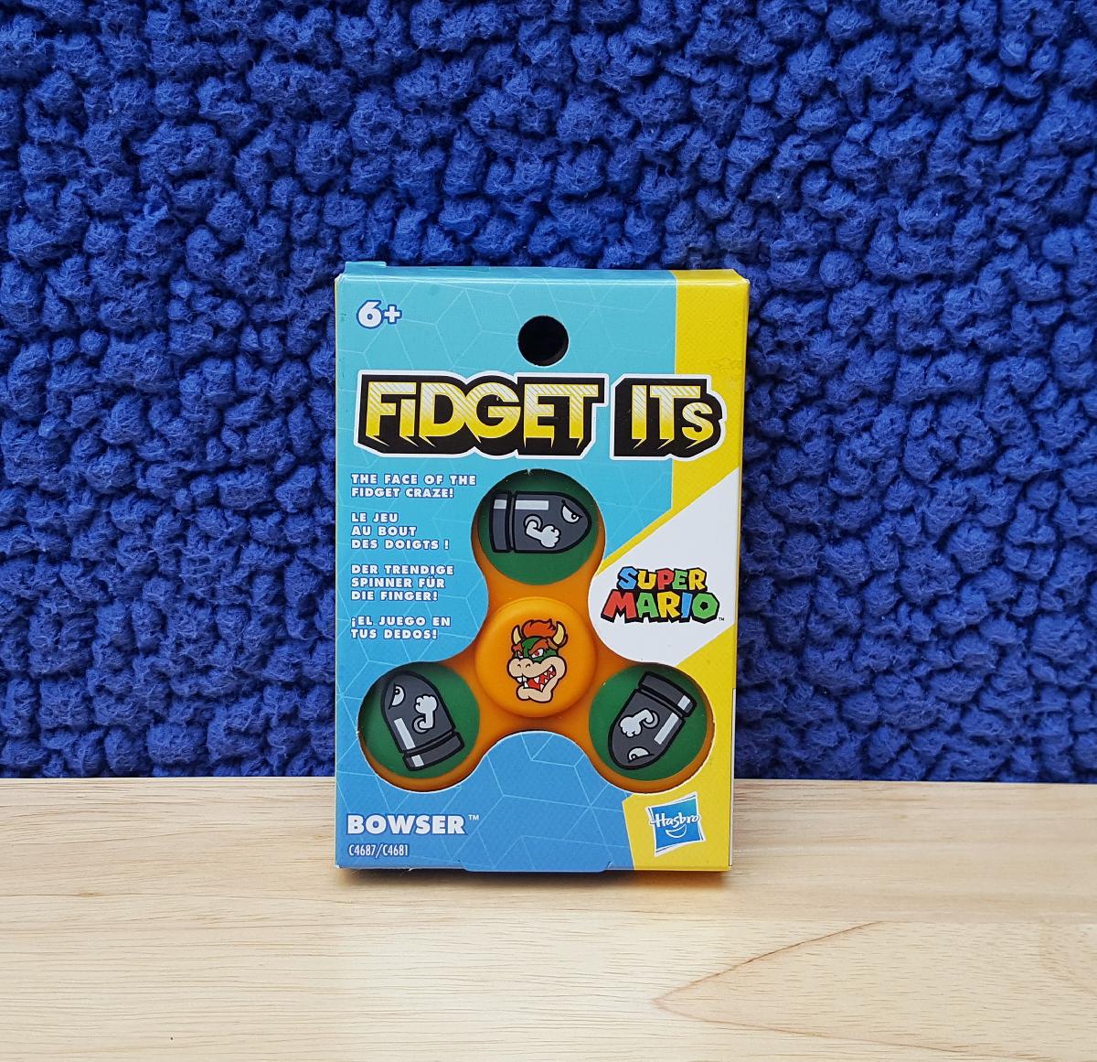 Fidget Its Super Mario Bowser Spinner Hasbro Nintendo Brand New ...