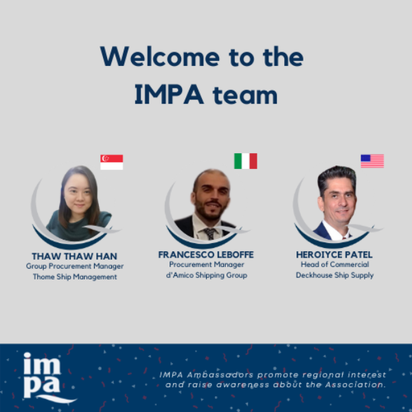 IMPA | Welcome, new IMPA Ambassadors!