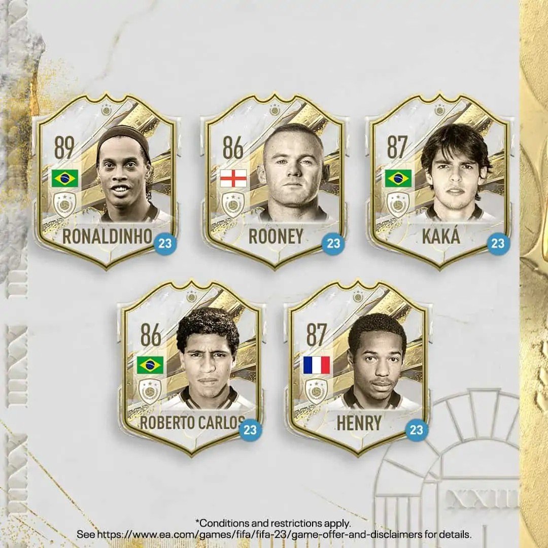 How to get a free Icon Ronaldinho, Rooney, Kaka, Henry or Roberto ...