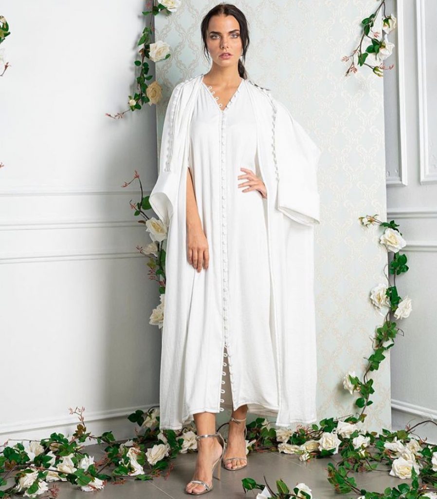 Silk Abaya Kimono - Heracloset Online