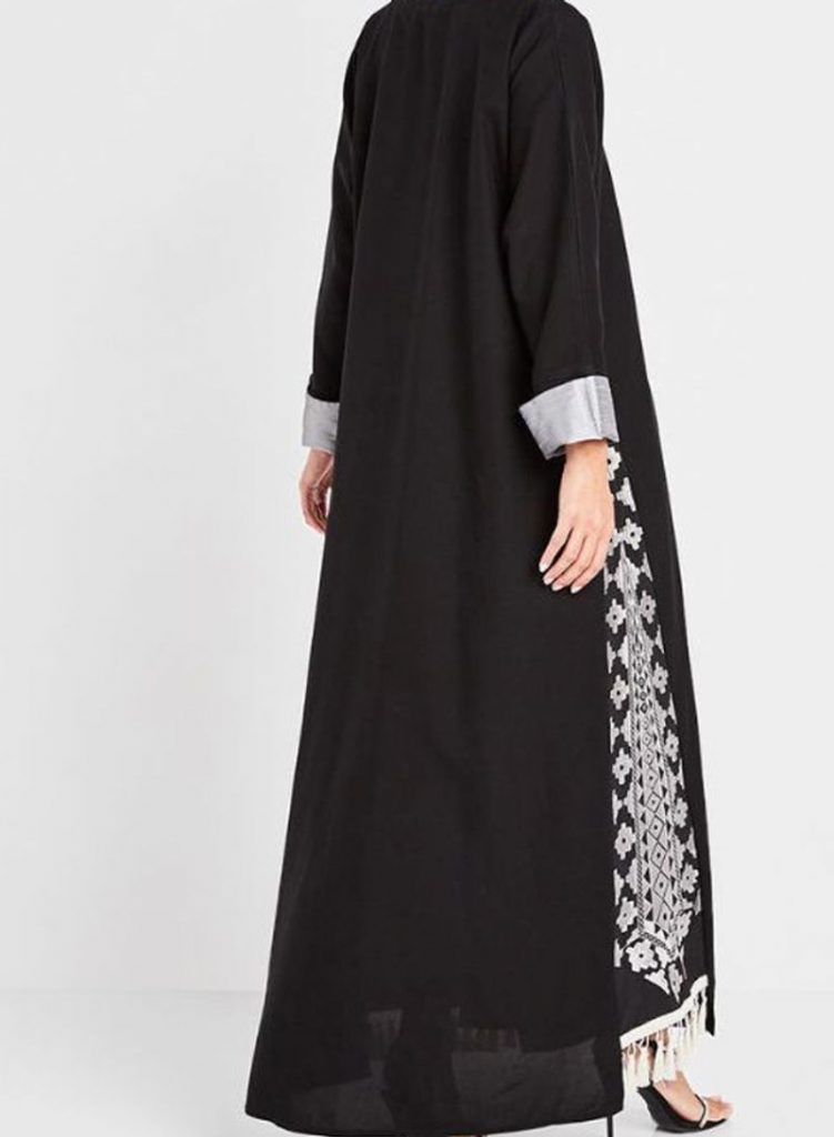 Embroidered Abaya Dress - Heracloset Online