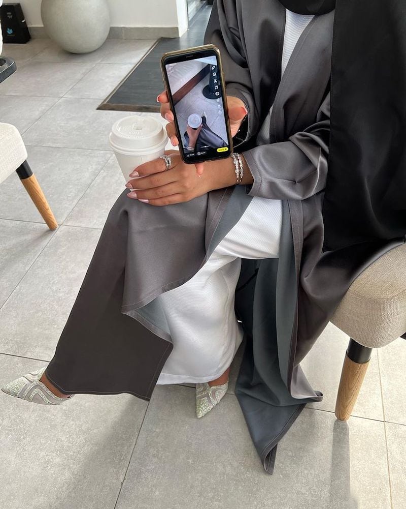 Casual Bisht Abaya - Heracloset | Arabic Clothing