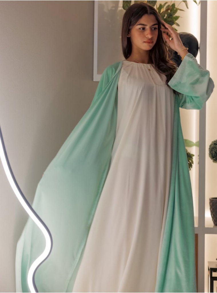 Velvet Abaya Set - Heracloset Online