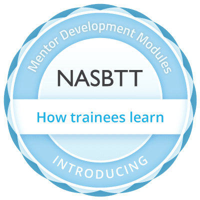 Mentor Development Modules - NASBTT