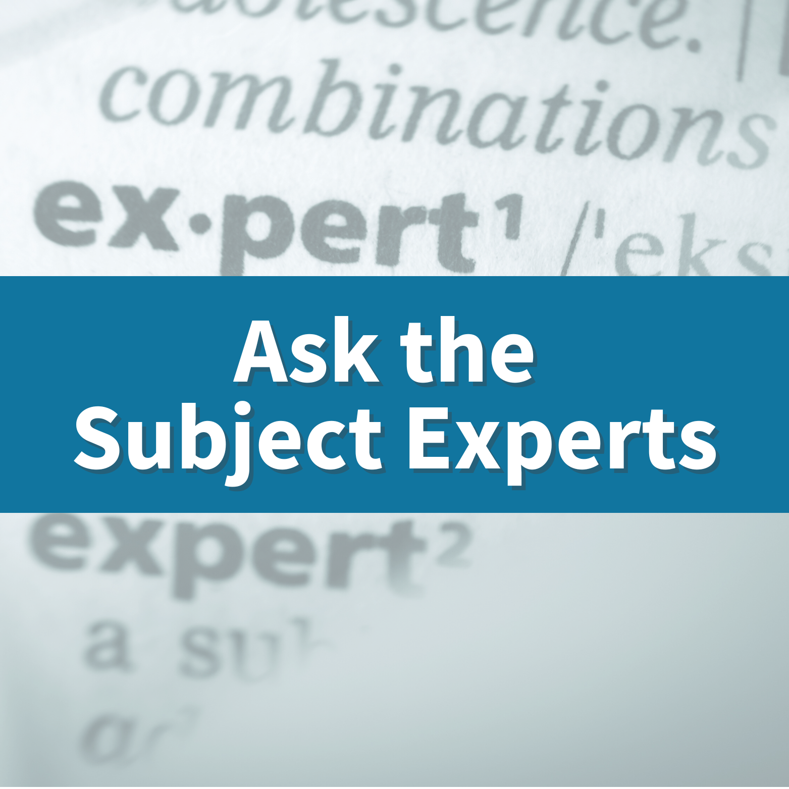 Ask The Experts - What are the main challenges for your subject? - NASBTT