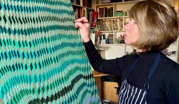 Fabrication - Violet by Sara Willett Sara (2021) | New Blood Art