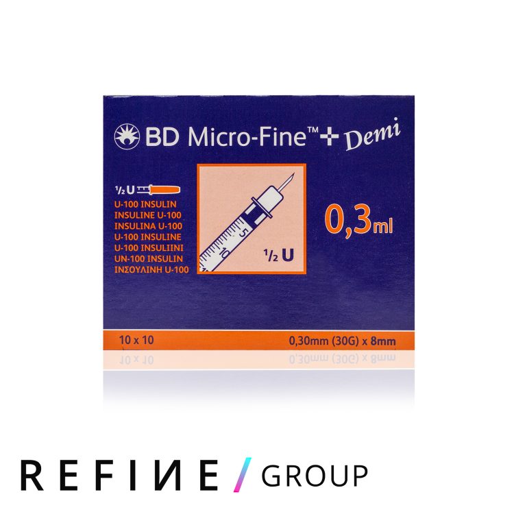 Mounjaro/Wegovy/Ozempic Pen Needles (Box of 100) | Refine Pharma