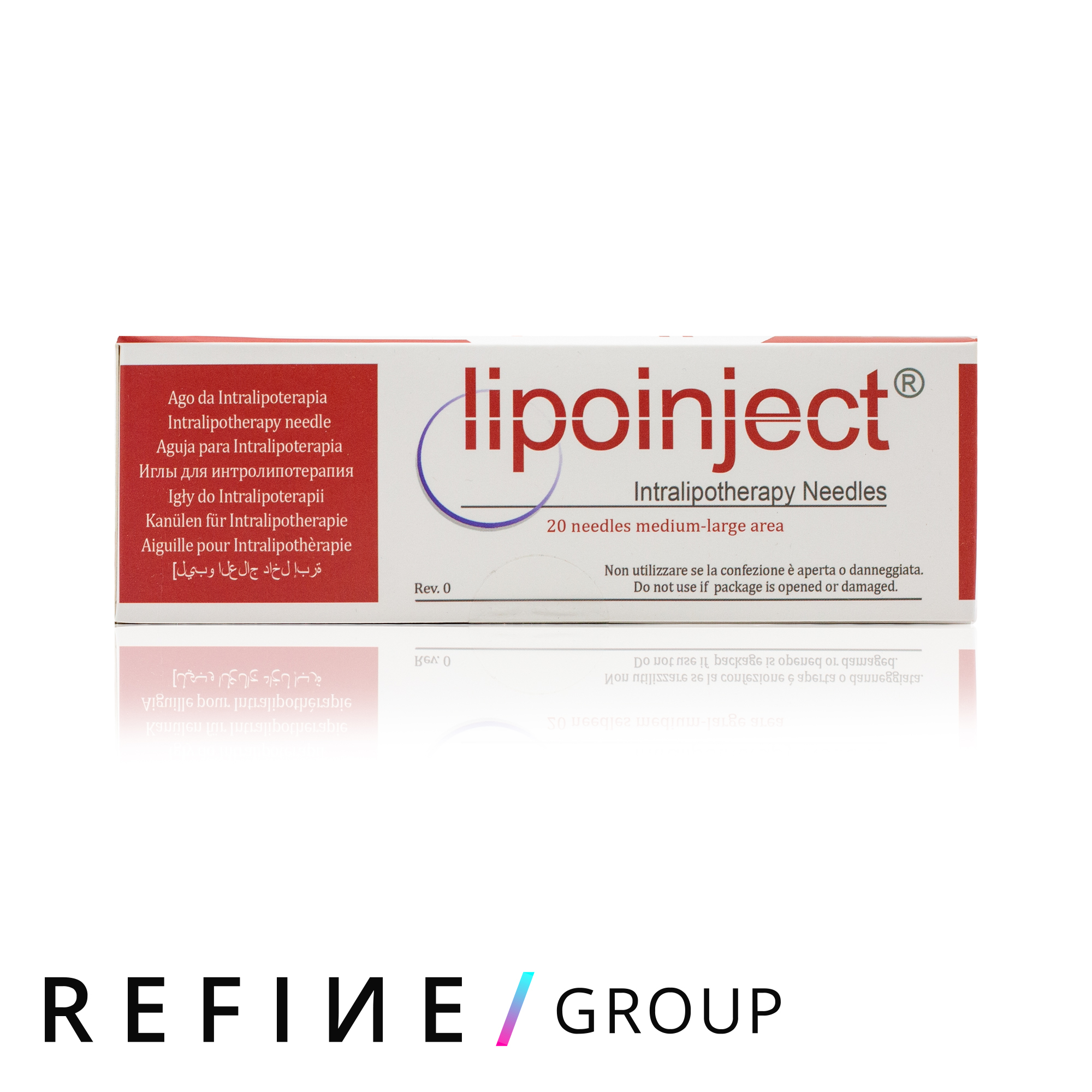 LIPOINJECT 24G INTRALIPOTHERAPY NEEDLES (20 NEEDLES X 100MM) | Refine ...