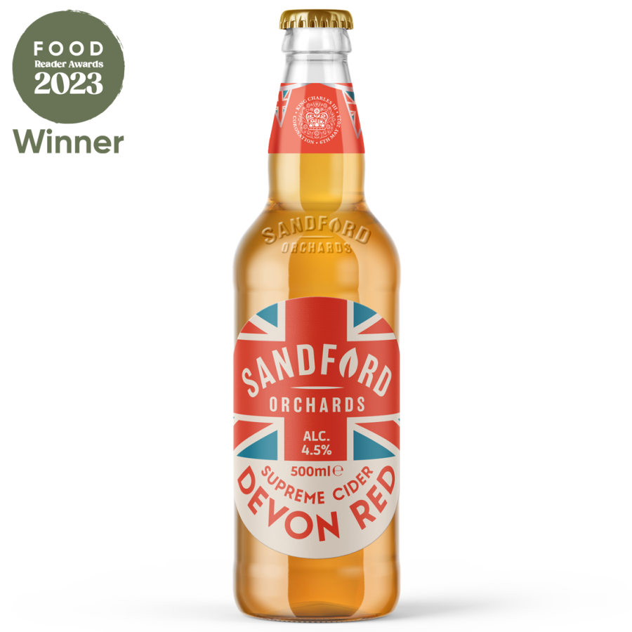 Devon Red Crisp & Fruity Medium Cider - Sandford Orchards