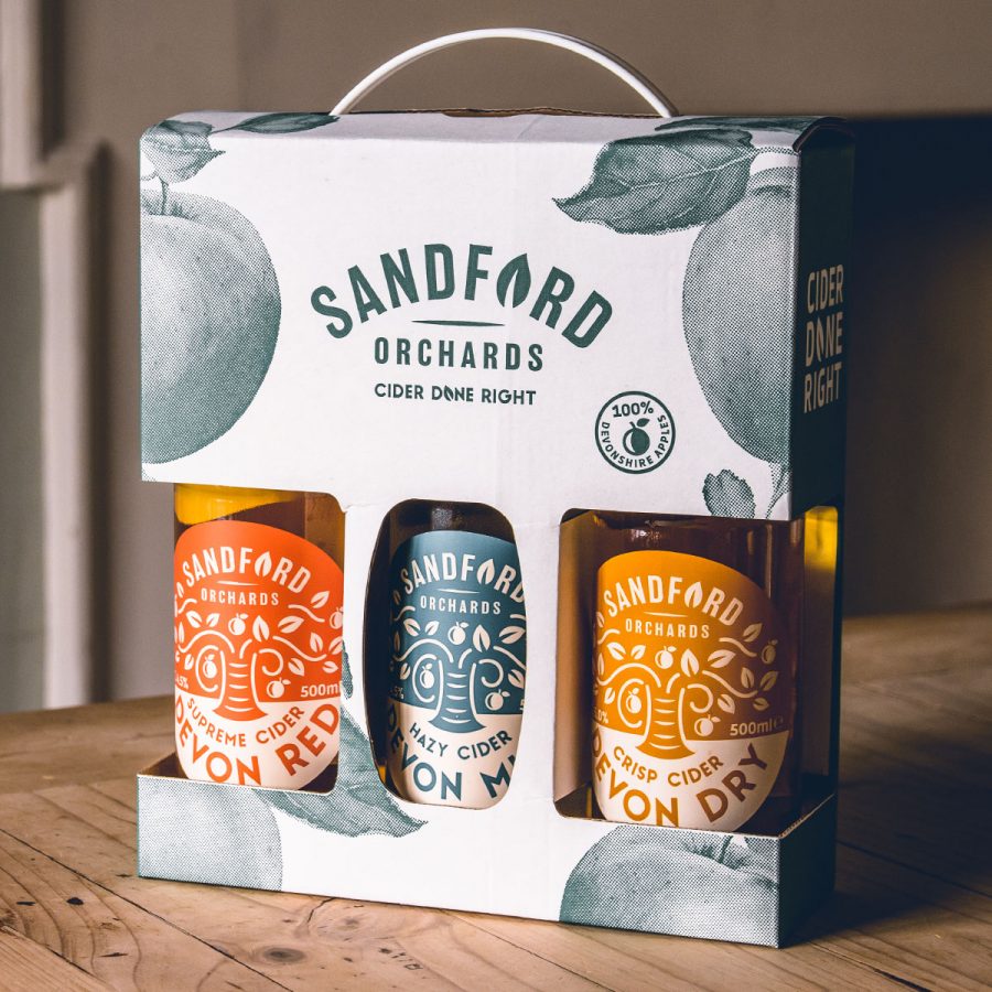 Devon Red Crisp & Fruity Medium Cider - Sandford Orchards