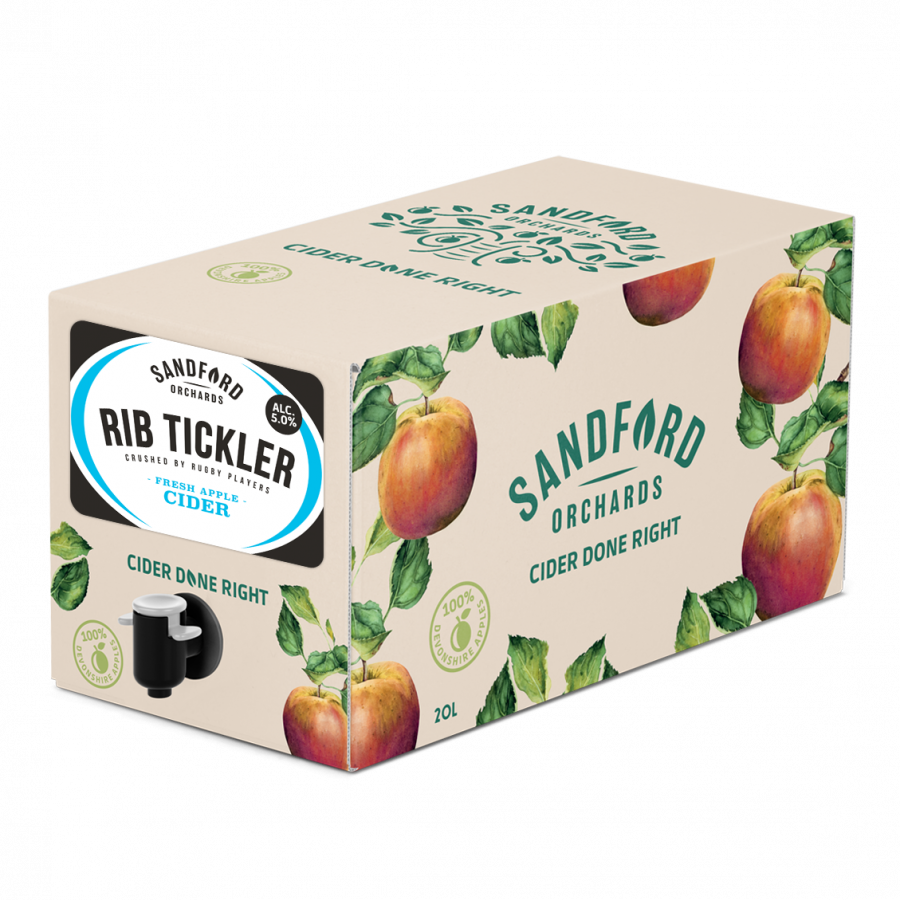 Rib Tickler Cider - Sandford Orchards, Cider Producer Devon