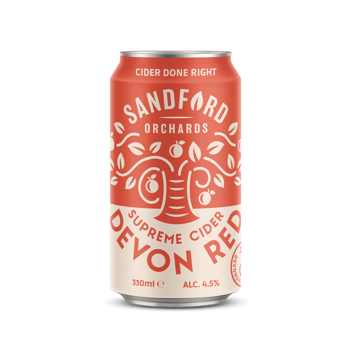 Devon Red Crisp & Fruity Medium Cider - Sandford Orchards
