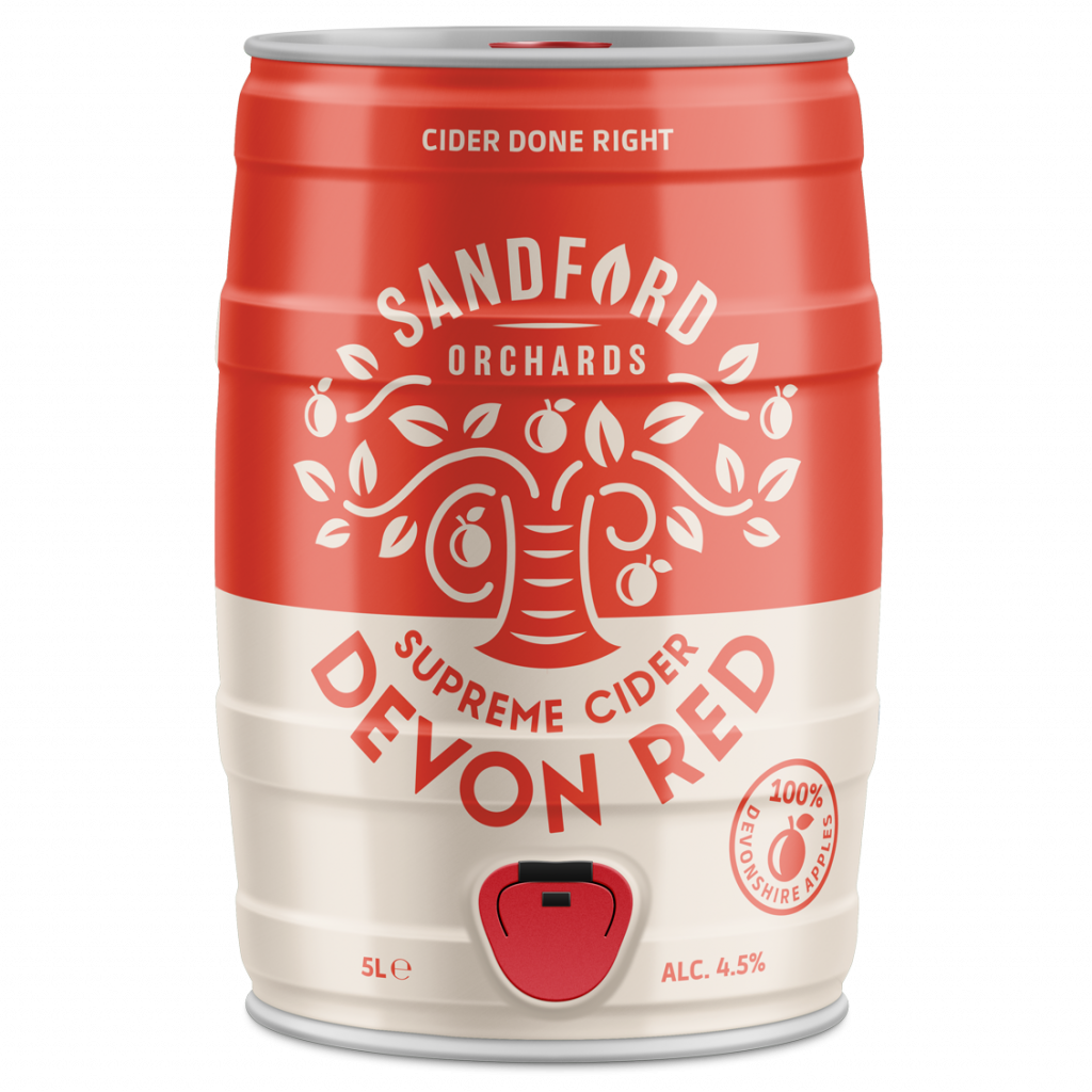 Devon Red Crisp & Fruity Medium Cider - Sandford Orchards