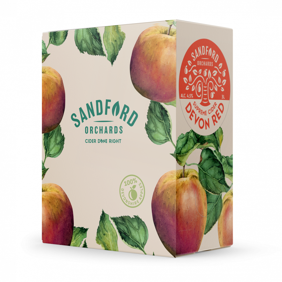 Devon Red Crisp & Fruity Medium Cider - Sandford Orchards