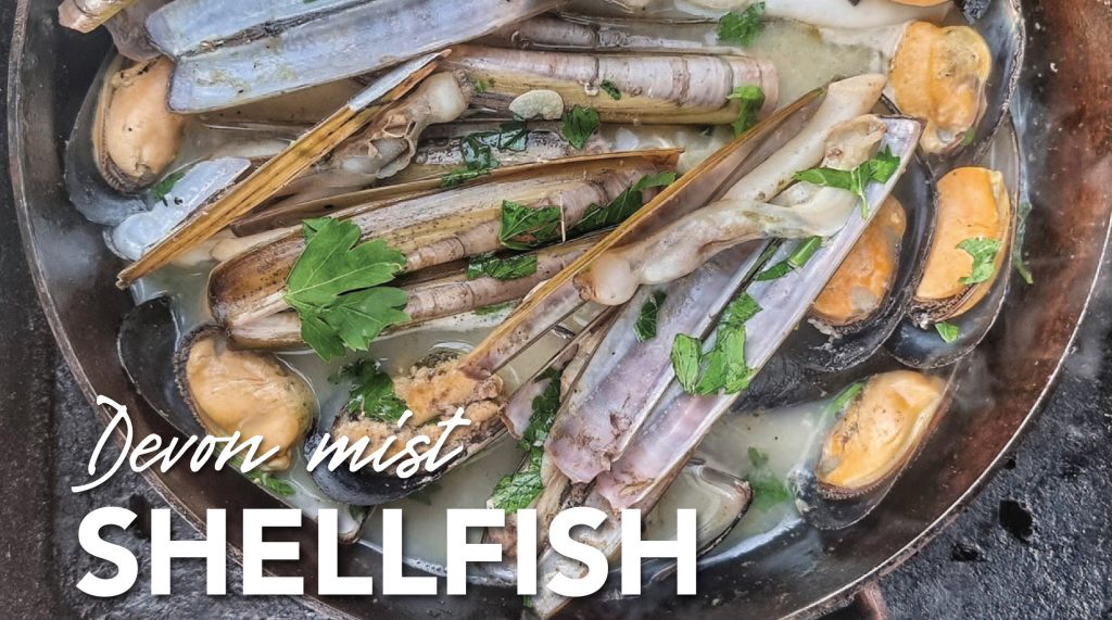 Devon Mist shellfish recipe - Sandford Orchards