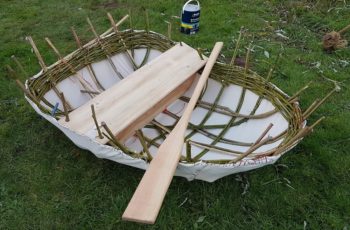 How I got to grips with the dying craft of making a Welsh coracle