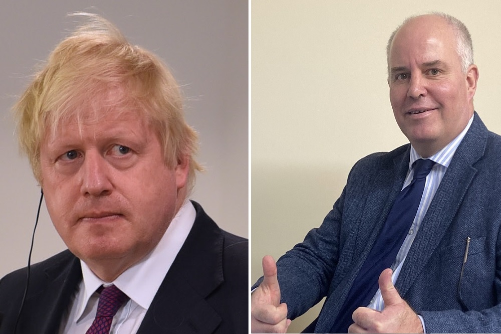 Welsh Conservative leader's backing for Boris Johnson mocked by Welsh ...