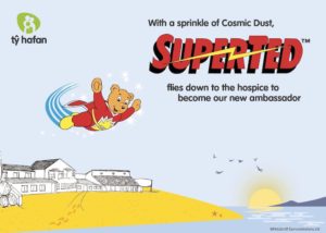 Welsh cartoon icon Superted unveiled as charity ambassador