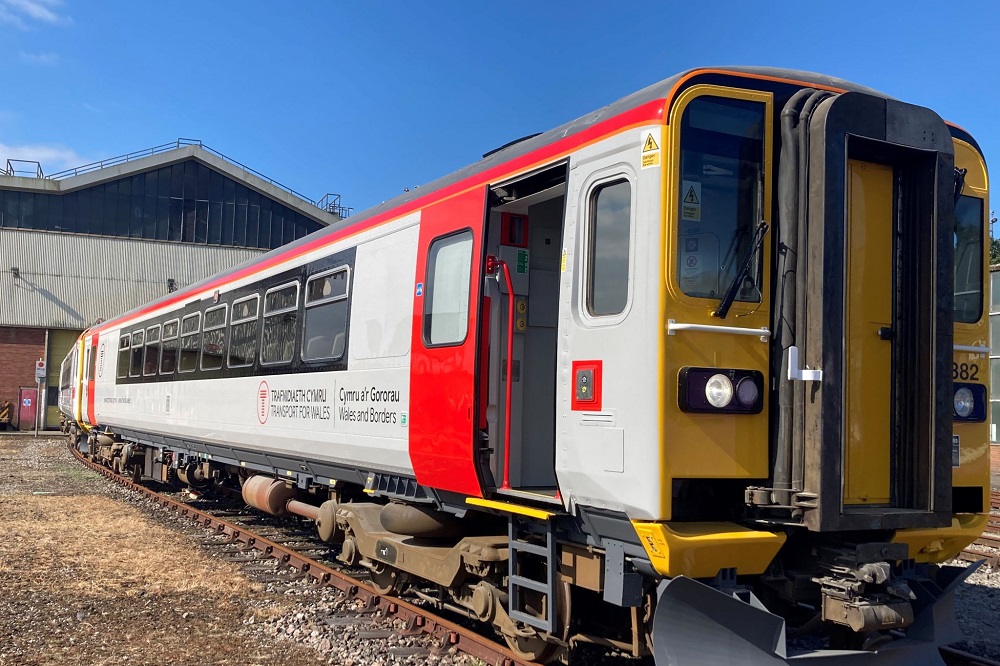Transport for Wales completes refurb of Class 153 railcars