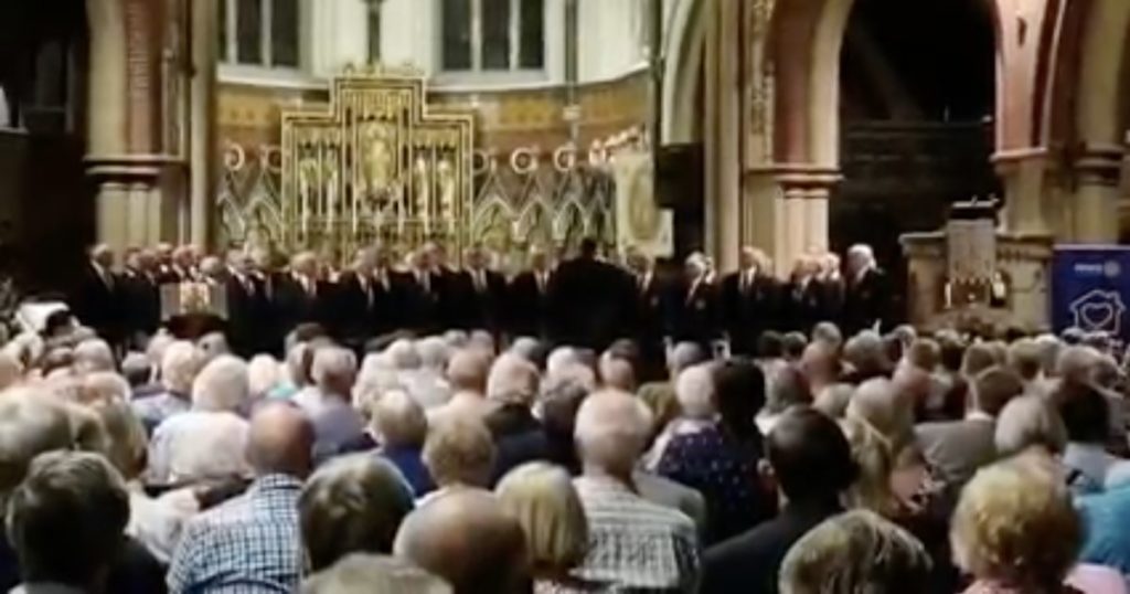 Watch: Welsh male voice choir's incredible rendition of My Way