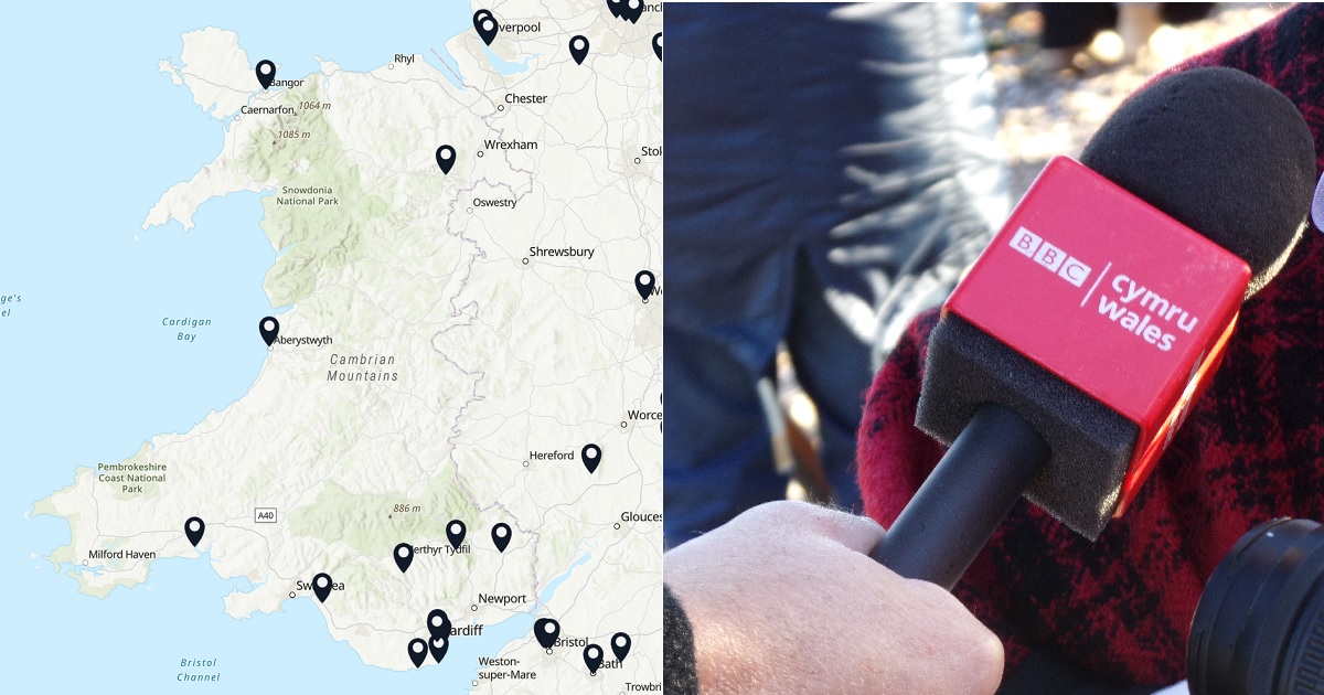 Interactive map shows the most iconic locations in the history of the ...