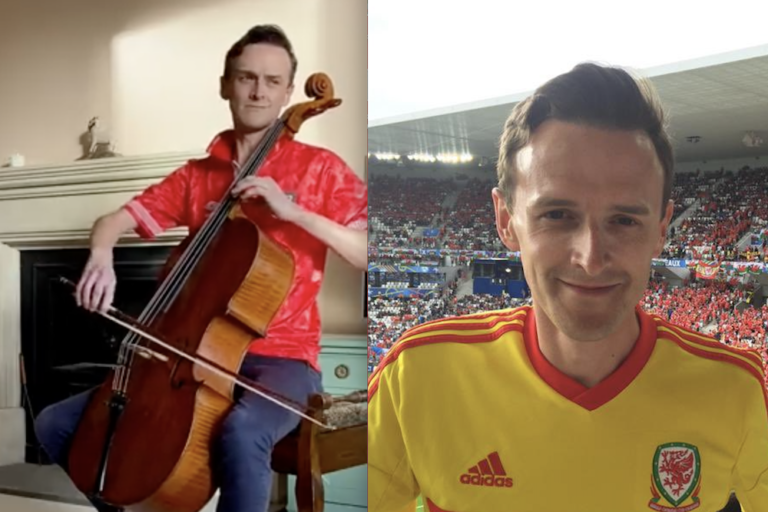 Watch: TV reporters' gorgeous duet with beautiful Welsh hymn