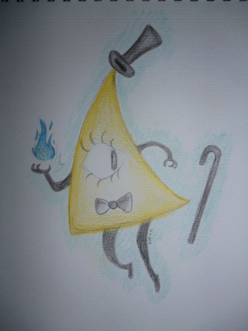 Drawing Bill Cipher by MorfyLives | OurArtCorner