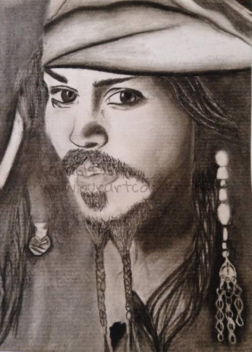 Drawing Captain Jack Sparrow by sarah1438 | OurArtCorner