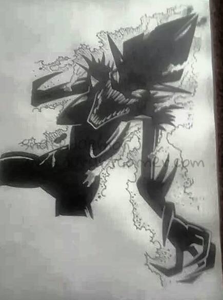 Drawing phantom by snakedaemon | OurArtCorner