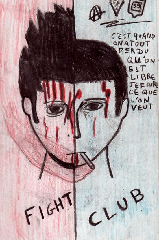 Drawing Fight Club by MKIII & AV59 | OurArtCorner