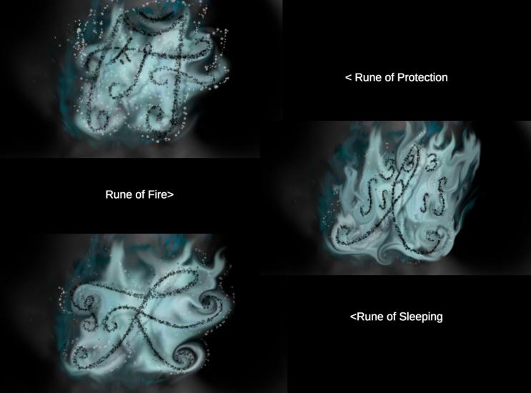 Digital art Runes by Torutza | OurArtCorner
