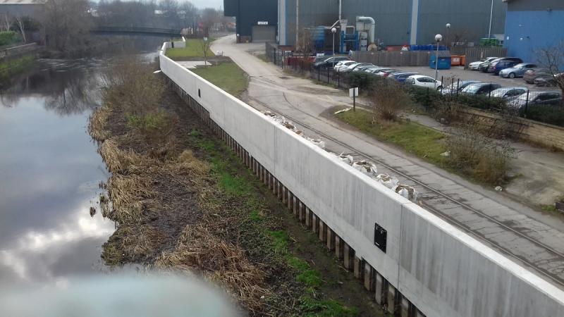 First Of Sheffield's Flood Defences Nearing Completion