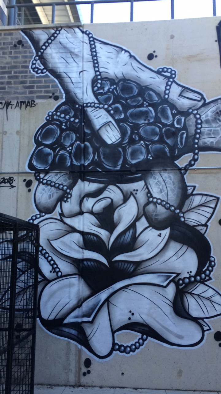 Graffiti Artist George Banks. A Man With A Can