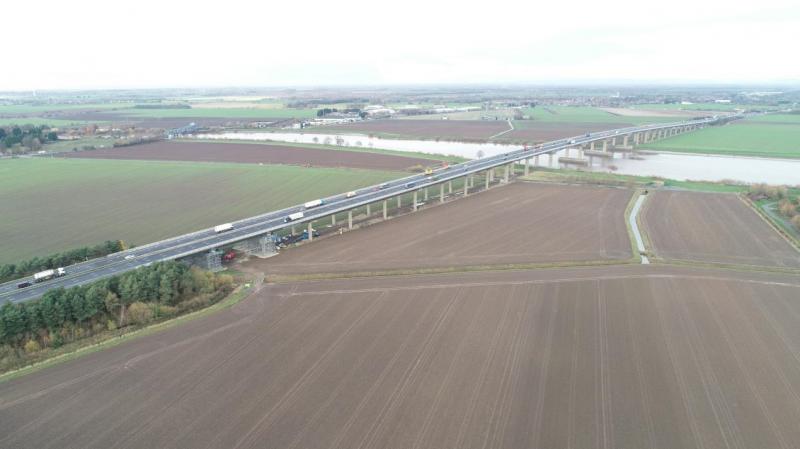 Lift Off For Major M62 Bridge Work
