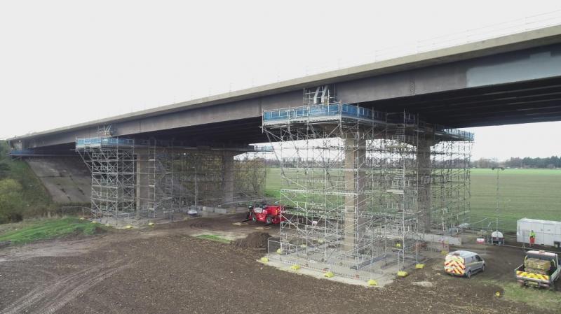 Lift Off For Major M62 Bridge Work