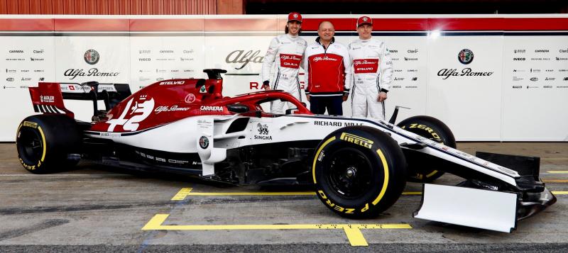 Alfa Romeo Completes The 2019 F1 Grid