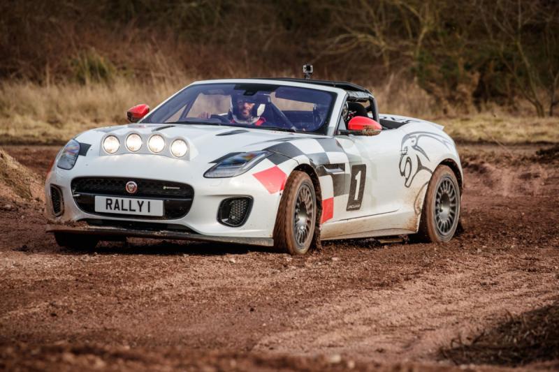 Jaguar's F-TYPE Rally Car Driven