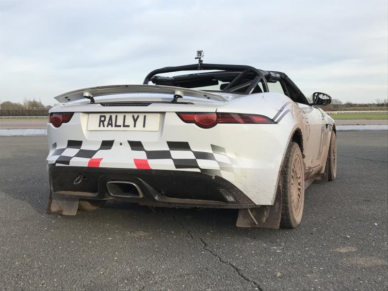 Jaguar's F-TYPE Rally Car Driven