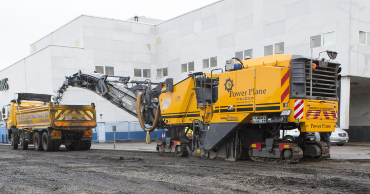 Power Plane | Road Planing (Cold Milling)