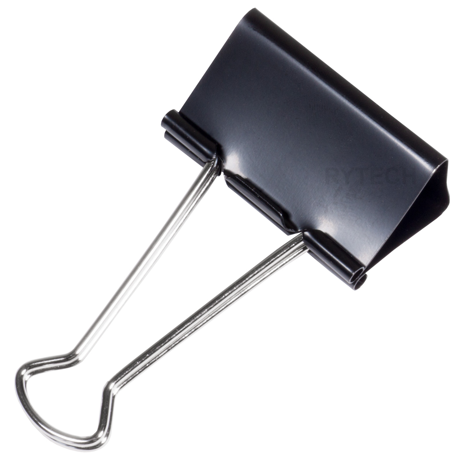 51MM Black Foldback Clips Metal Bulldog Office Document Fold Back ...