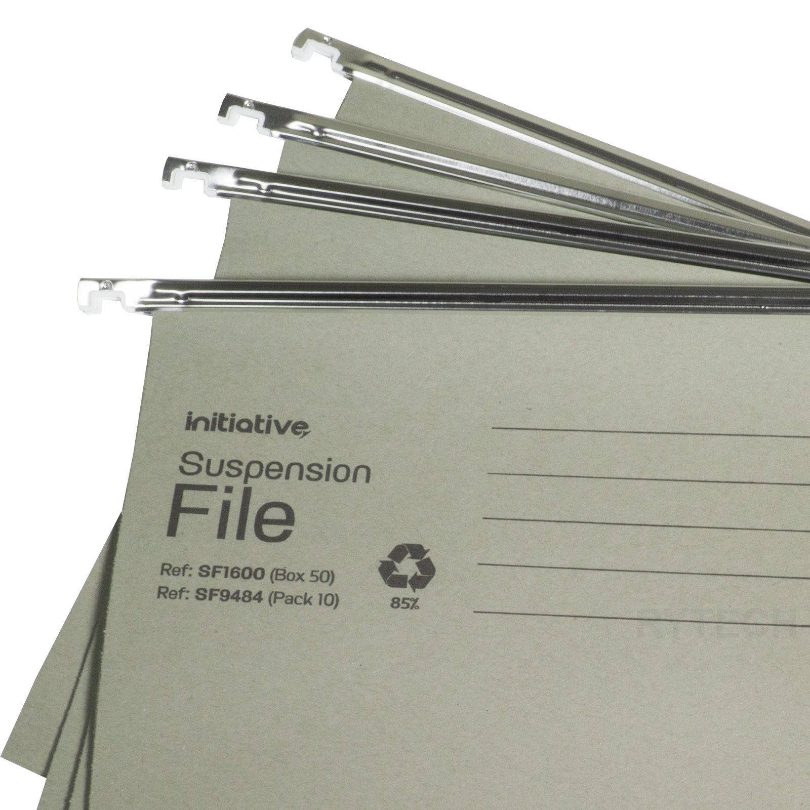 20 x Green Foolscap Suspension Files Tabs Insert Filing Hanging Folders ...