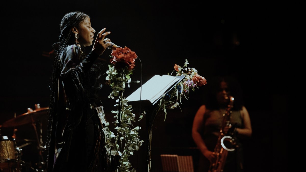 aja monet live reading and Q&A with… | EFG London Jazz Festival