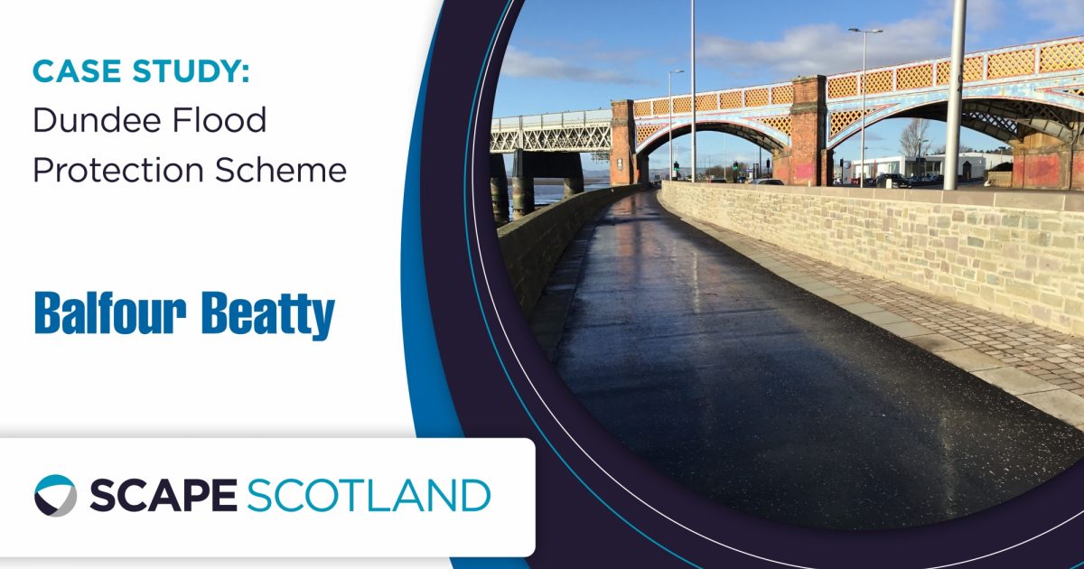 Dundee Flood Protection Scheme | SCAPE Scotland