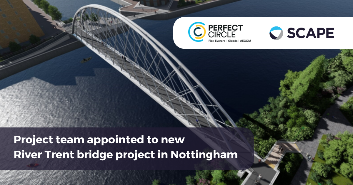 Project team appointed to new River Trent bridge project in… | SCAPE
