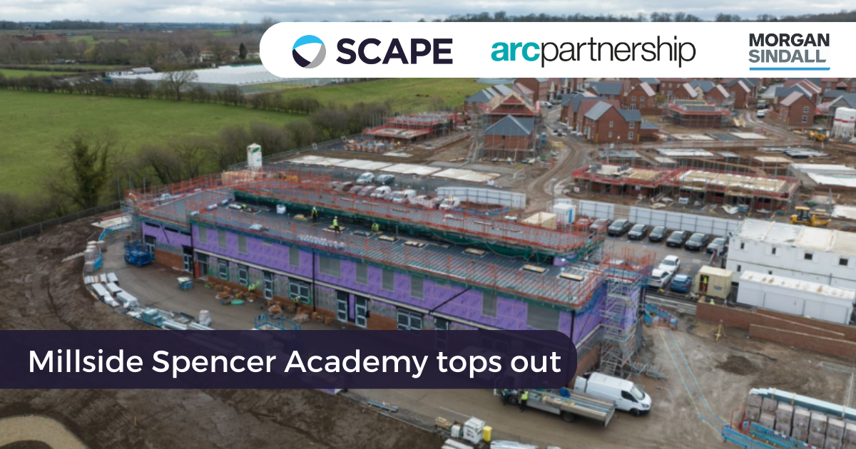 Significant milestone reached as Millside Spencer Academy… | SCAPE