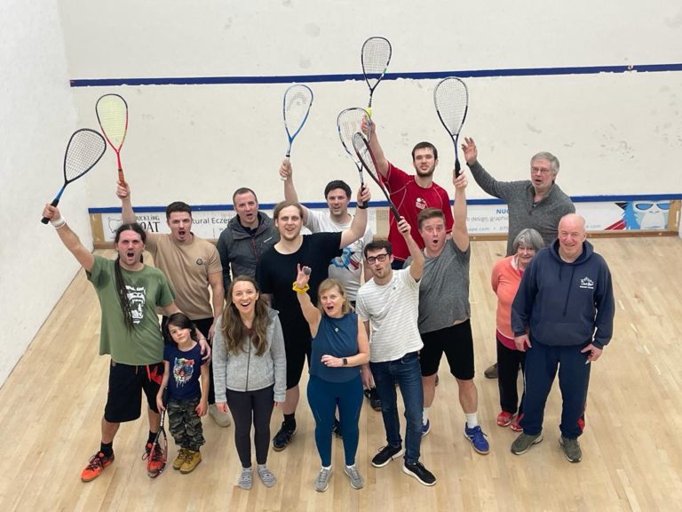 Over a thousand pounds raised at the Squashathon at Cardigan Squash ...