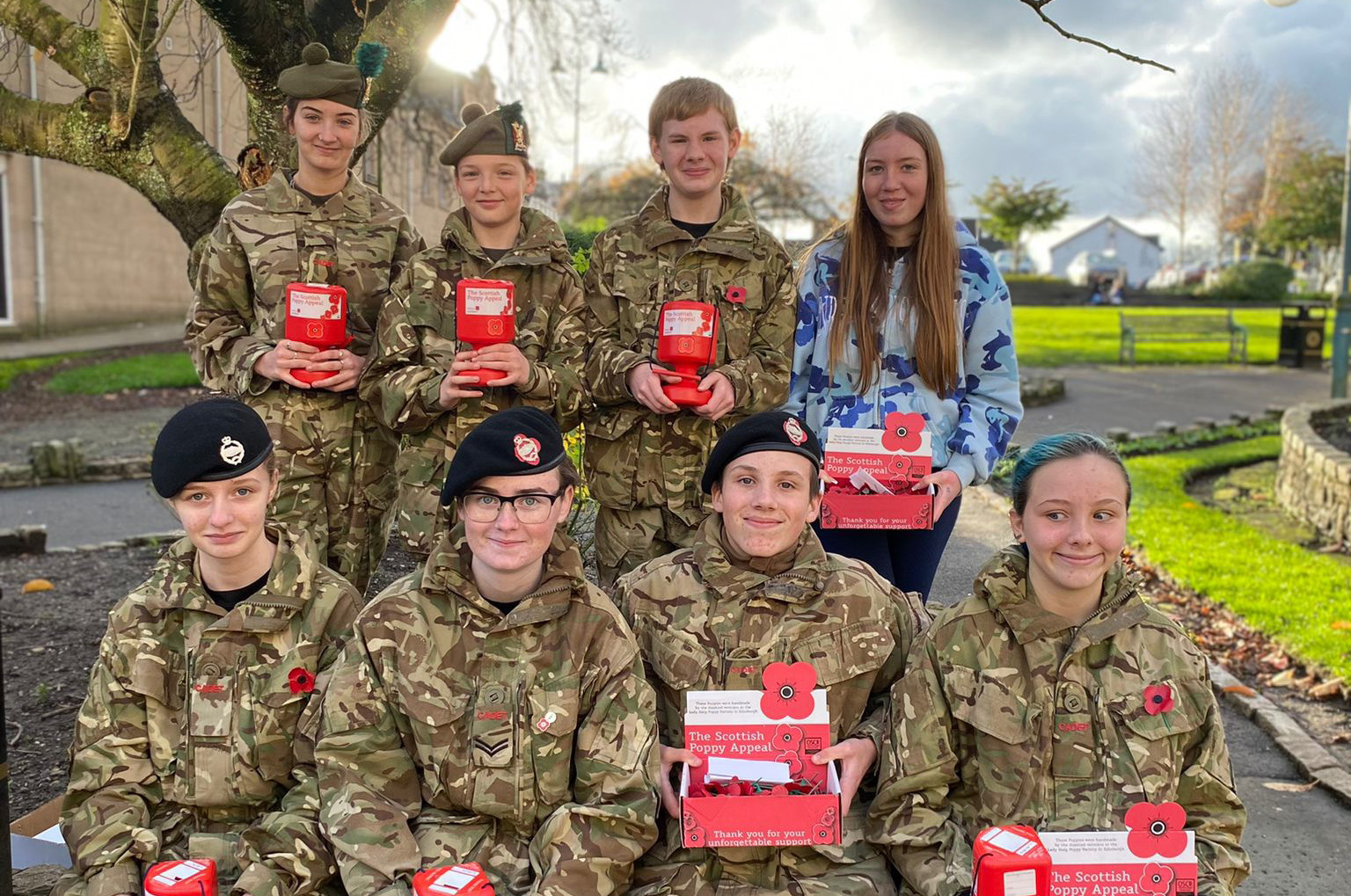 Poppy Selling Across The Battalion | Army Cadets UK