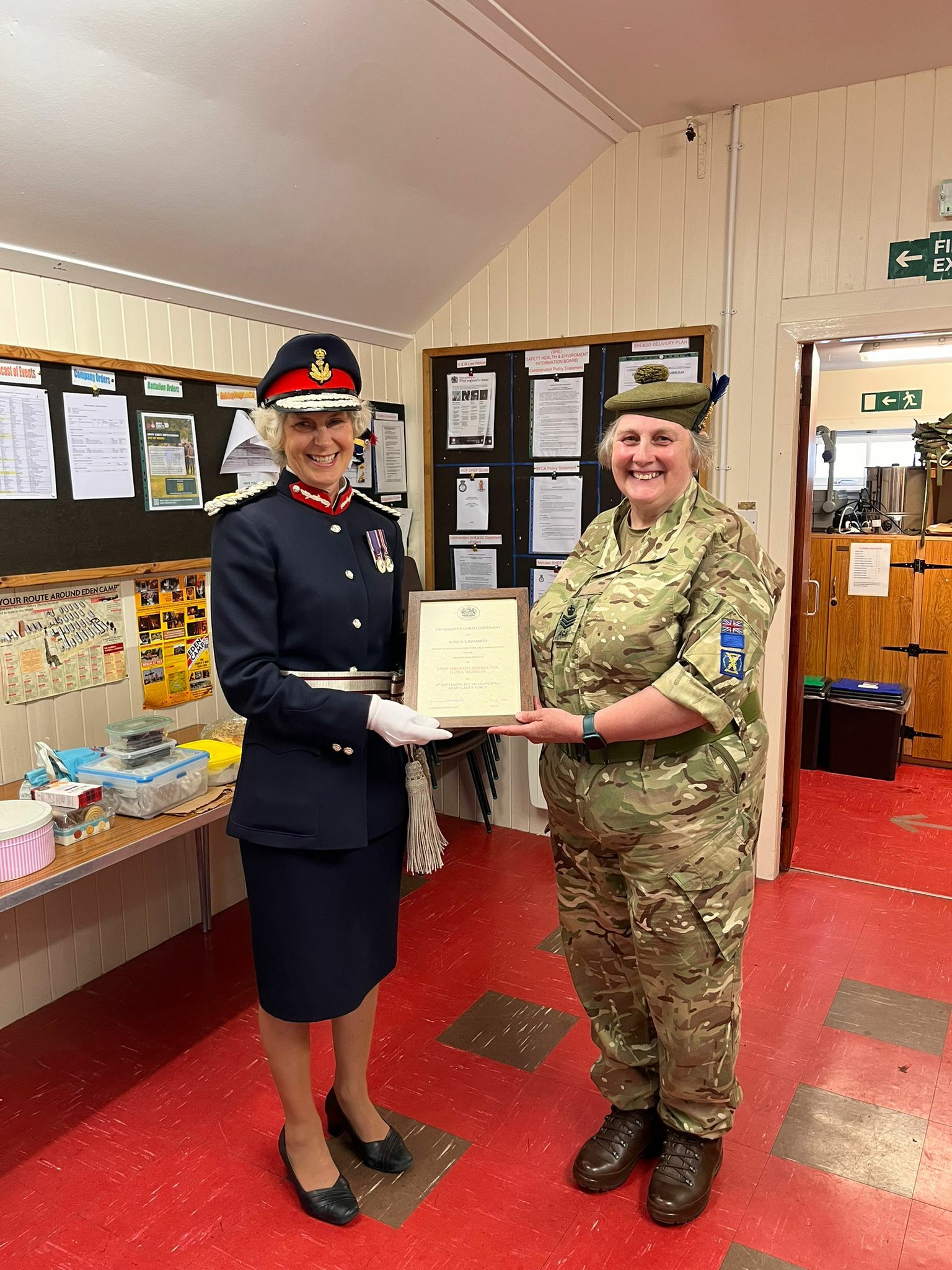 Lord Lieutenant of Ross & Cromarty, Ms Joanie… | Army Cadets UK