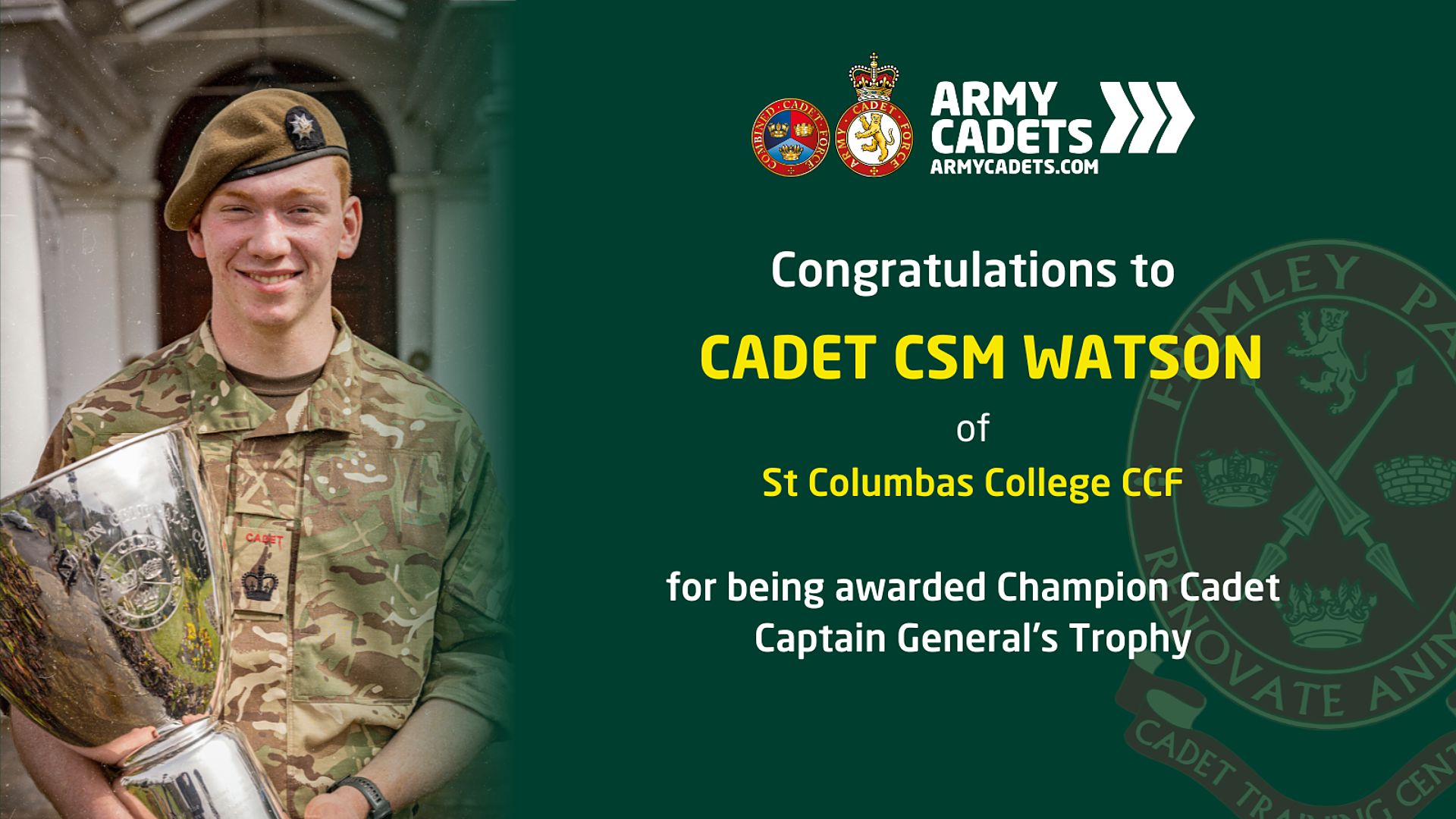 Top cadets battle for victory in annual Champion… | Army Cadets UK